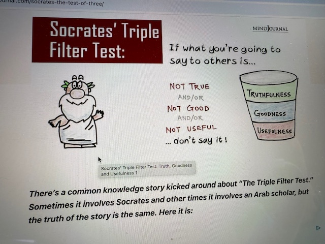 Socrates on three ques | Charlene L. Edge
